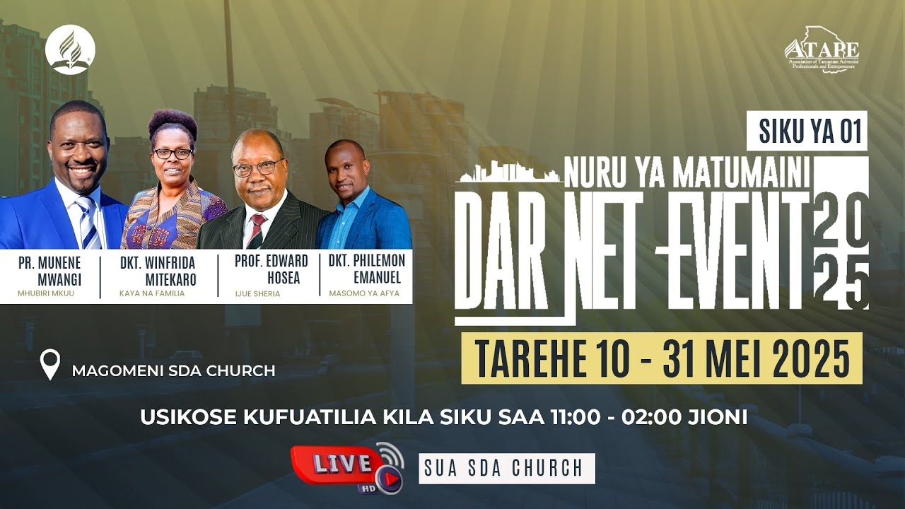 🔴#LIVE:DAR NET EVENT DAY 2 - YouTube