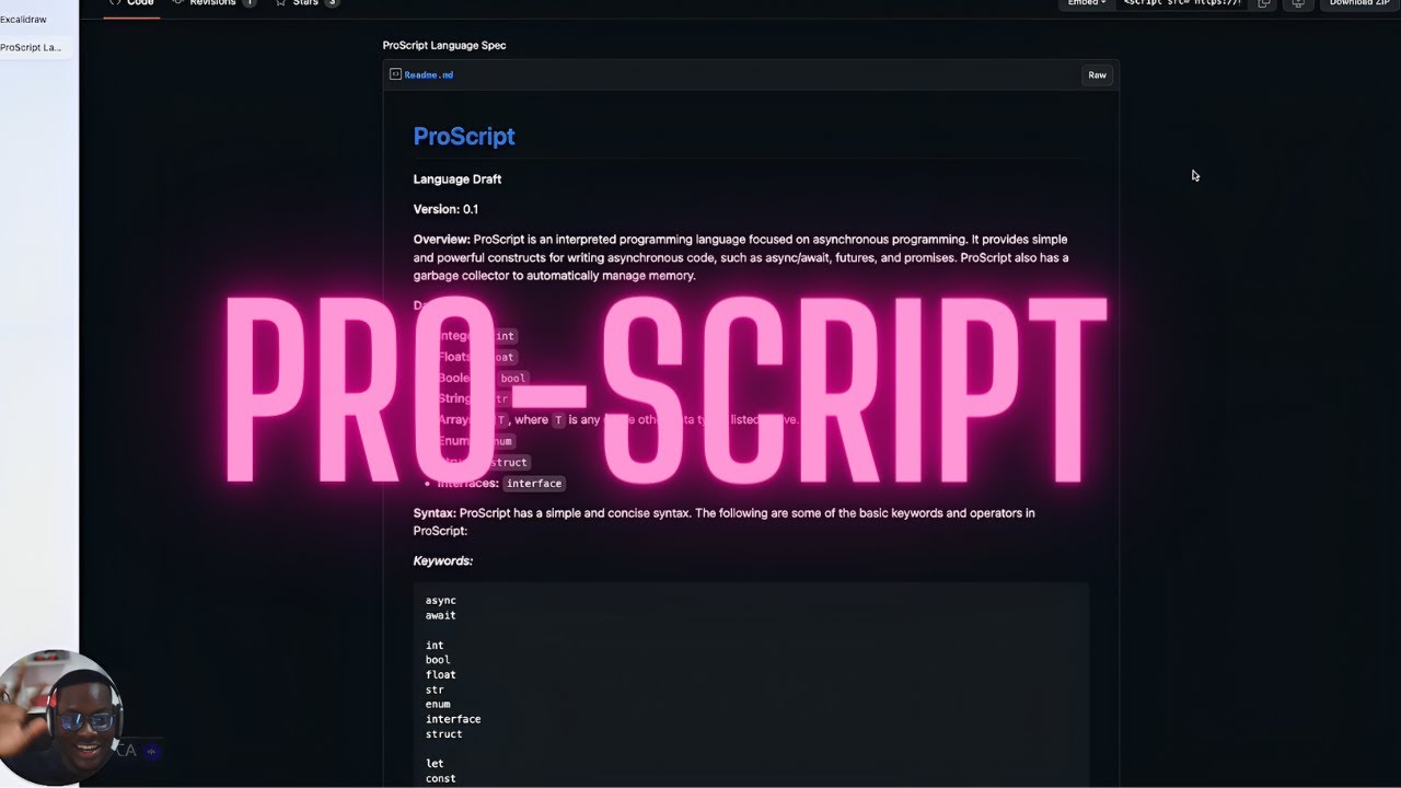 Welcome to ProScript: Crafting an Asynchronous Language | Ep 1 - YouTube