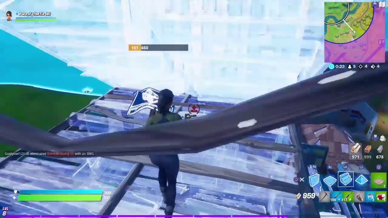 Fortnite wining with RUSTY CAN?!?! - YouTube