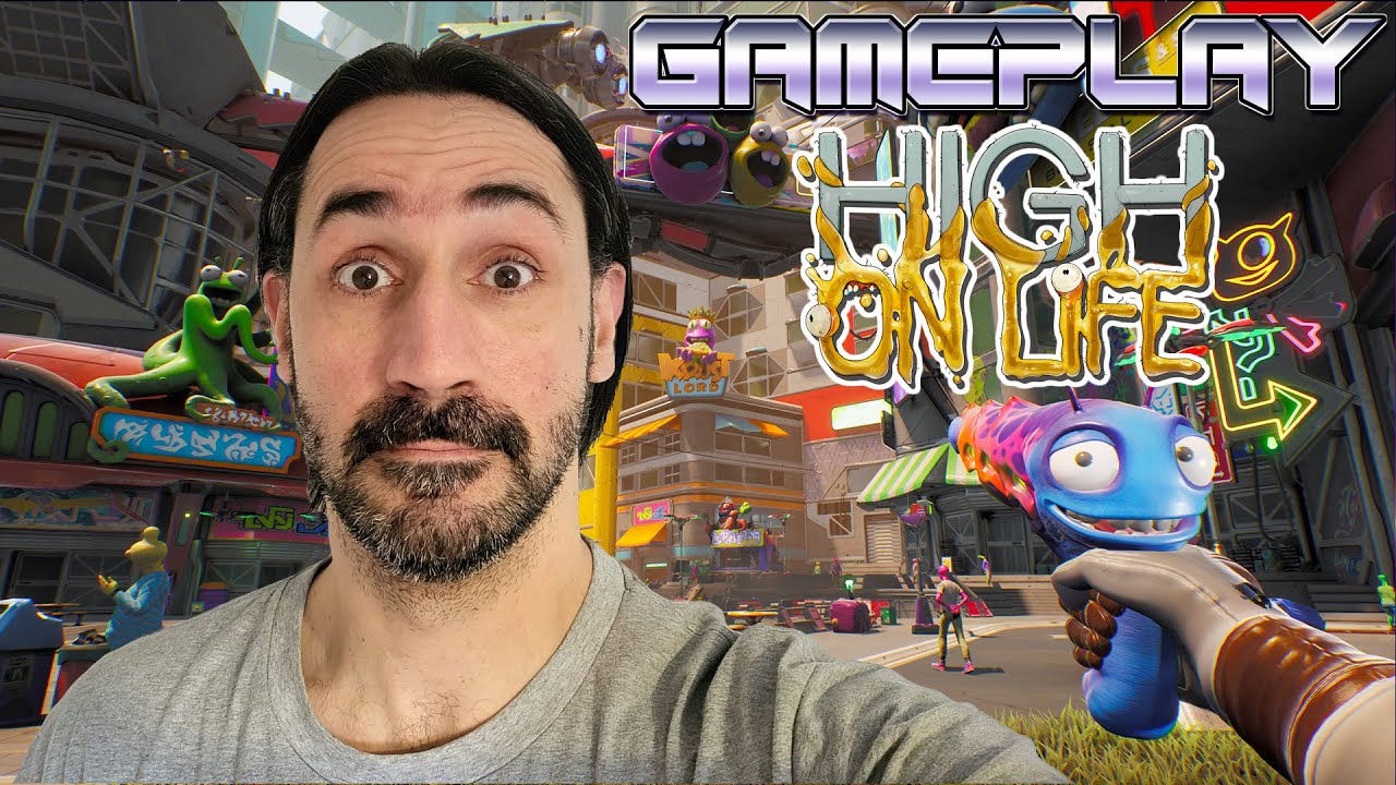 Vamos Jogar High on Life! Gameplay Xbox Series X Alienígenas Querem ...