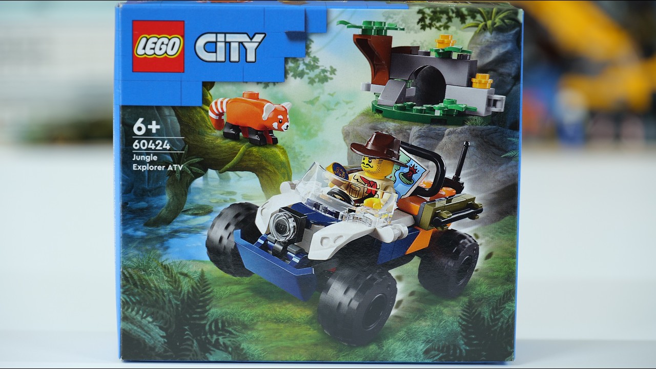 LEGO City 60424 Jungle Explorer ATV Red Panda Mission – LEGO Speed ...