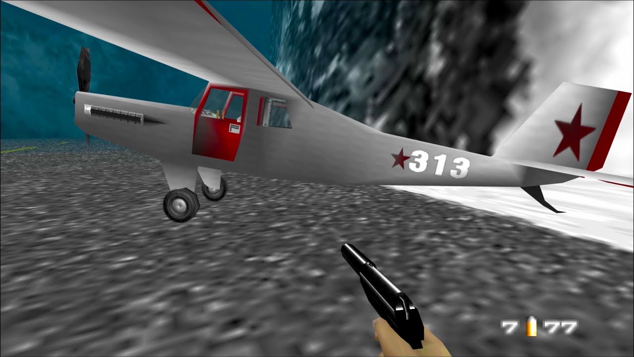 GOLDENEYE 007 - Walkthrough Gameplay Part 3 - "RUNWAY" - YouTube