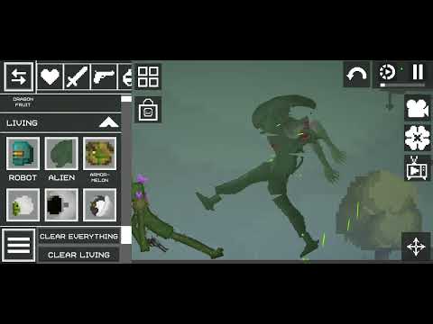 Melon crew vs alien invasion (part 2.1) - YouTube