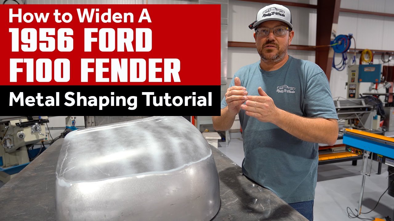 How to Widen Fenders | Metal Shaping Tutorial - YouTube
