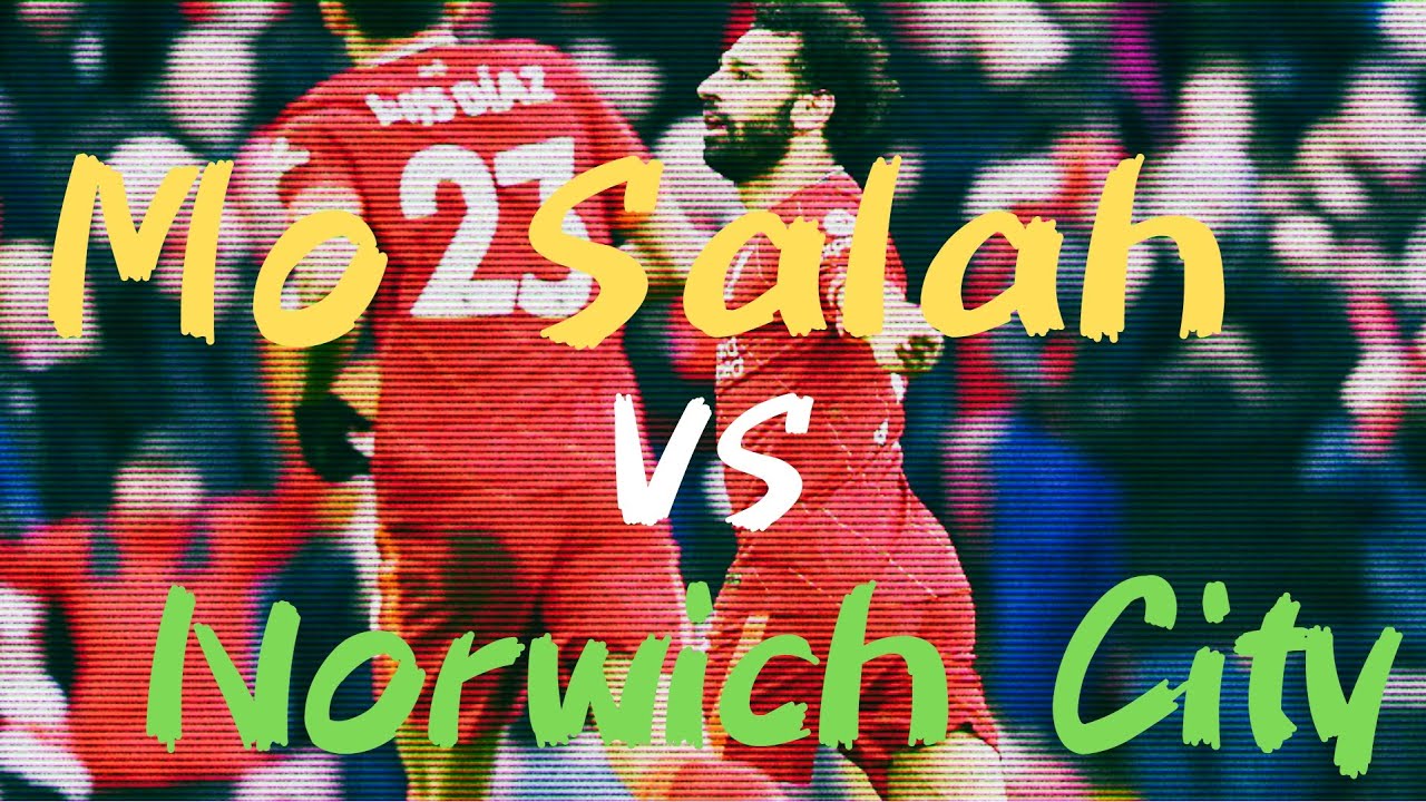 Mohamed Salah VS Norwich City | Every Touch Pass and Skills | 19/02 ...