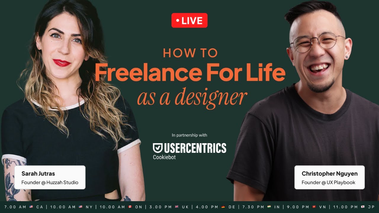 How To Freelance For Life (As A Designer) AMA with Sarah Jutras - YouTube