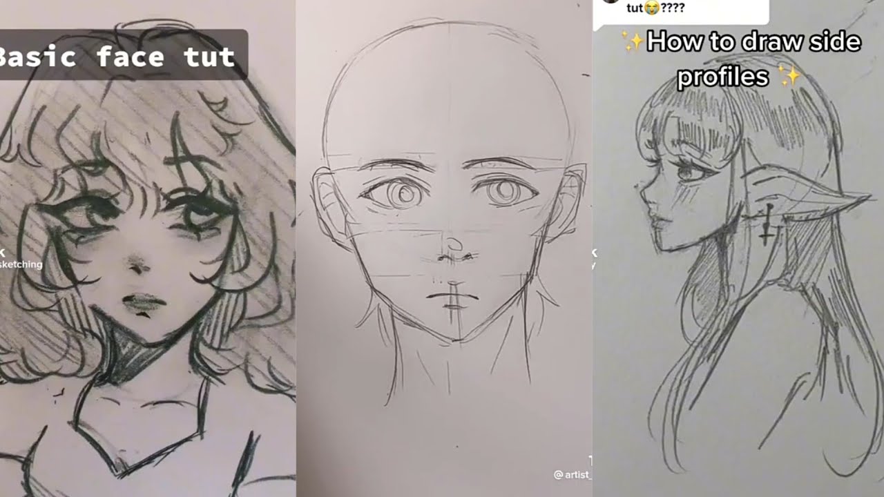 Best TikTok Drawing Tutorials - YouTube