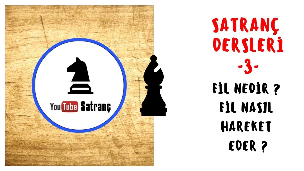 SATRANÇTA FİL NEDİR ? FİL NASIL HAREKET EDER ? - SATRANÇ DERSLERİ - YouTube