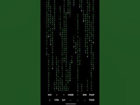 Cmatrix install in termux #ethicalhacking #termux #shorts - YouTube