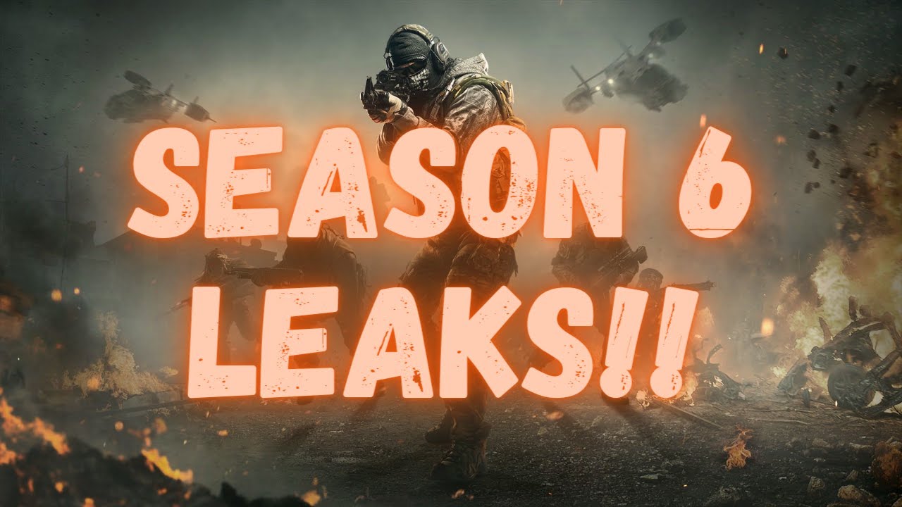 CODM SEASON 6 LEAKS!! | CALL OF DUTY MOBILE - YouTube