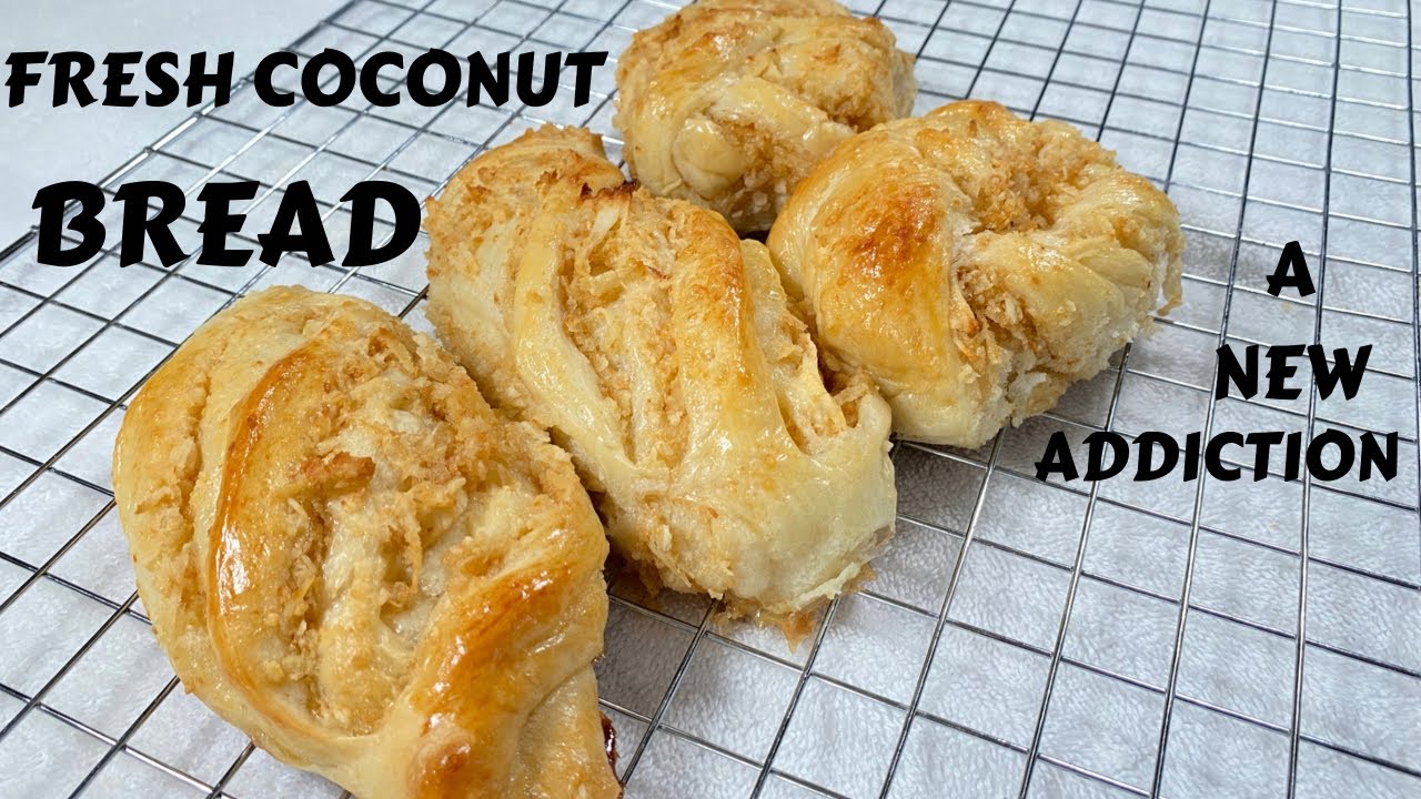 FRESH COCONUT BREAD / A NEW ADDICTION - YouTube