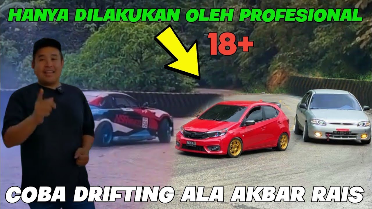 Mencoba DRIFTING Ala Akbar Rais Di Tikungan Menanjak Sitinjau Lauik ...