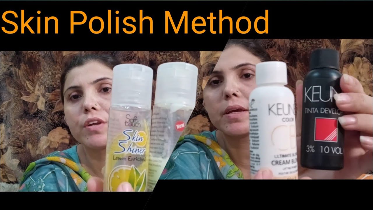 Professional whitening skin Polish#Skin Polish method# - YouTube