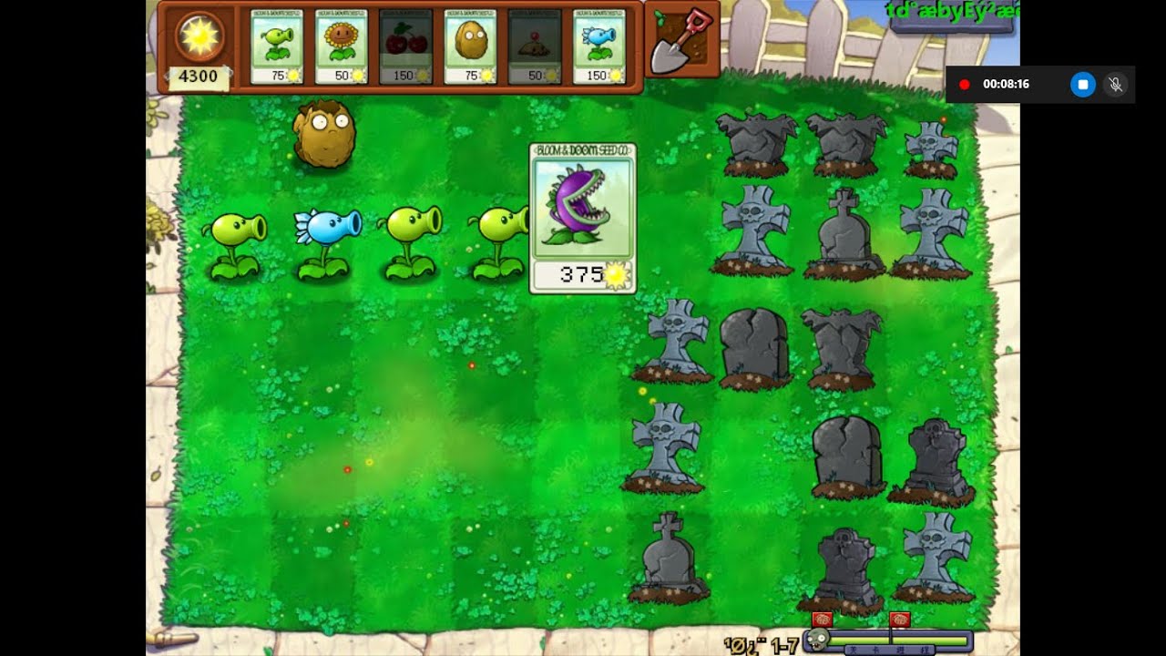 PVZ TD RN ( HARD MODE ) 21 - 22 no save scum + paused gameplay - YouTube