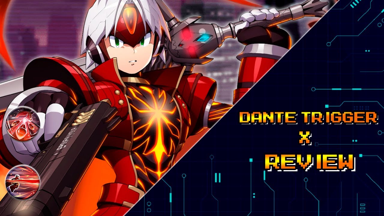 ¿LLEGA A ROMPER EL META EN PVP? REVIEW X DANTE TRIGGER (Mega Man X DiVE ...