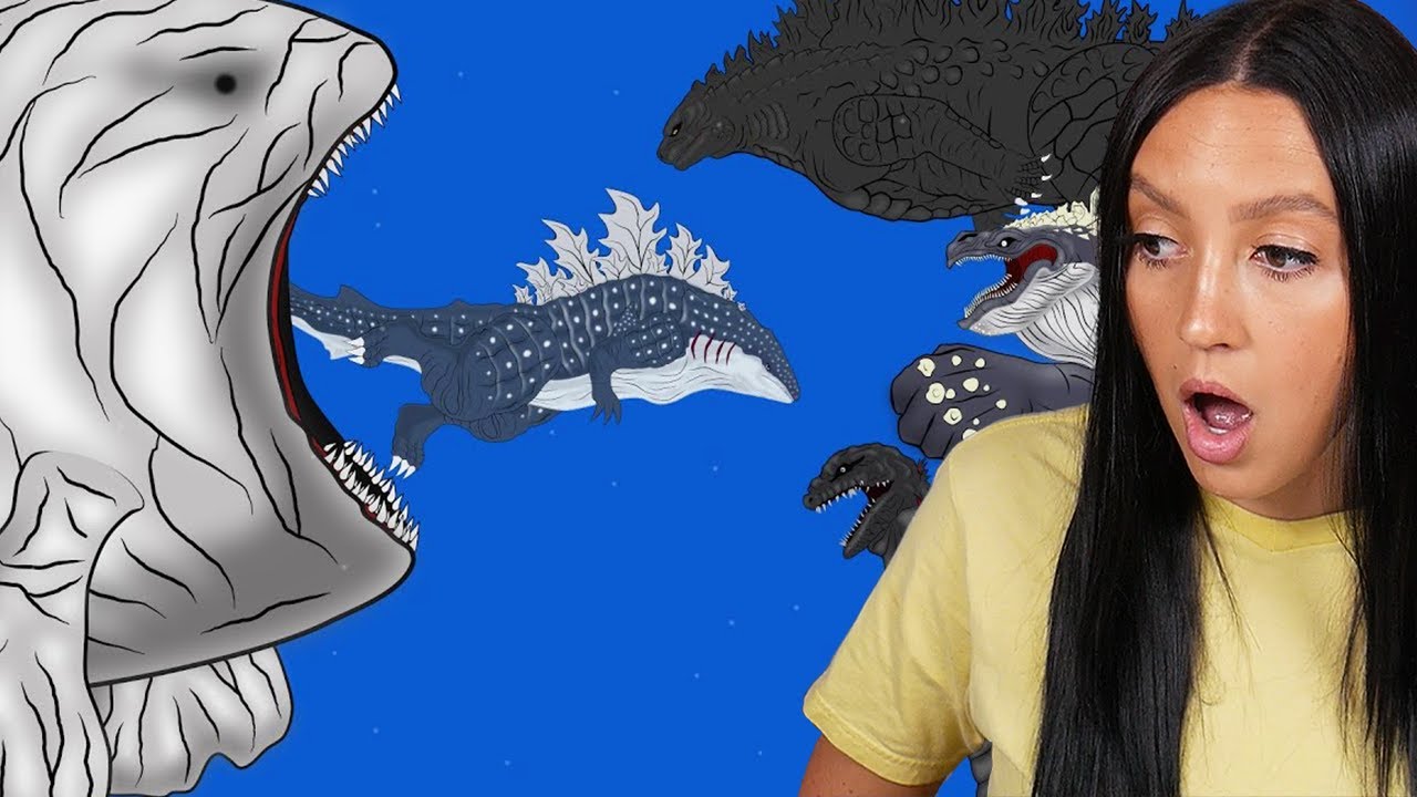 Reacting to BLOOP vs. GODZILLA and Other MONSTERS!! - YouTube