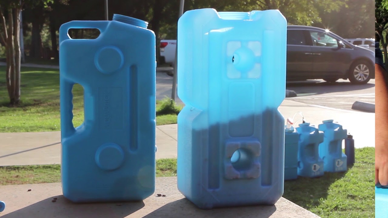 AquaBrick vs. WaterBrick - YouTube