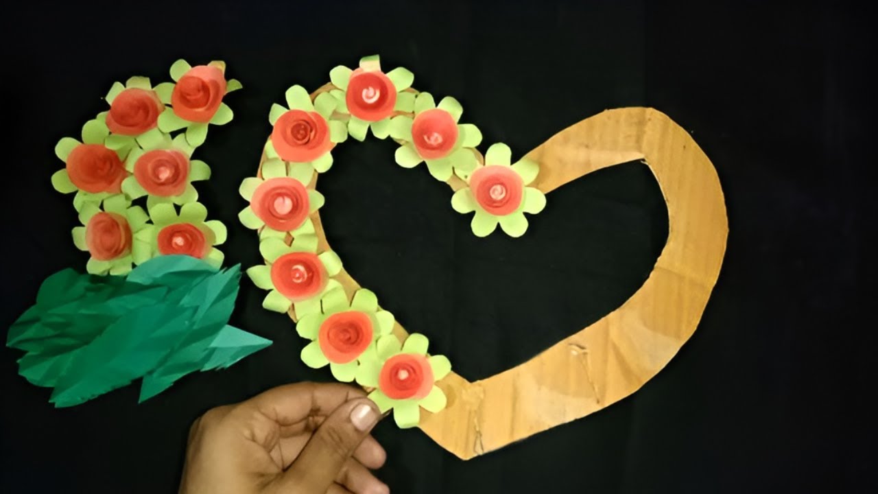 Kagojer ful Banano / কাগজ দিয়ে ফুল বানানো / Kagoje full Banana / Ful ...