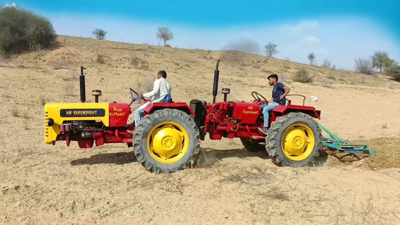 Mahindra_B275_Tractor_Power_Test_I Tractor_without_Front_Tyres # ...