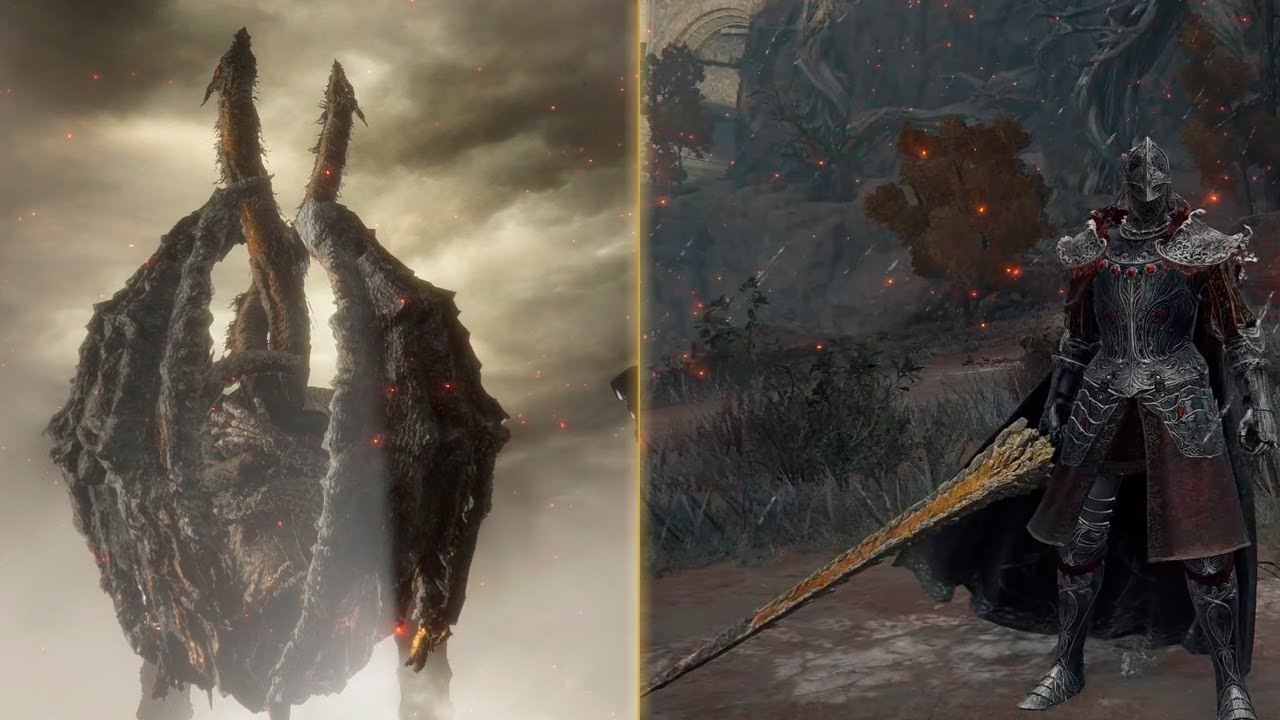 El Jefe secreto más impresionante y Espada del Rey Dragon | Elden Ring ...