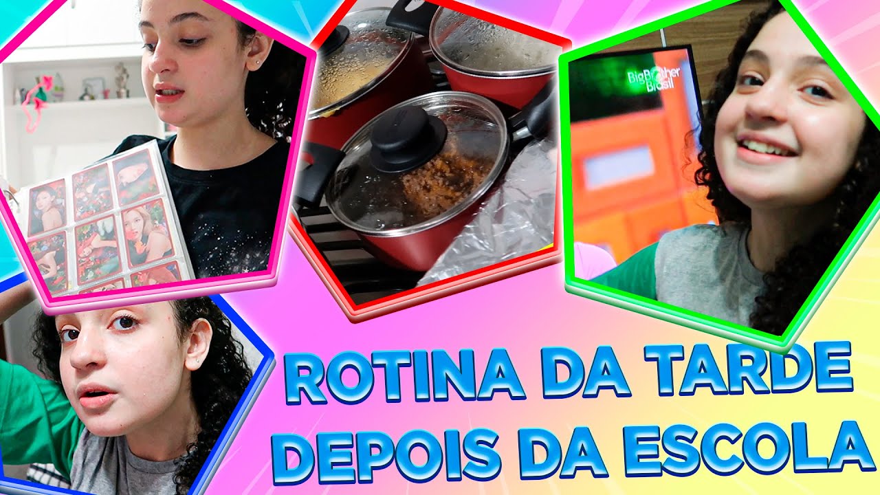 ROTINA DA TARDE DEPOIS DAS AULAS PRESENCIAIS - YouTube