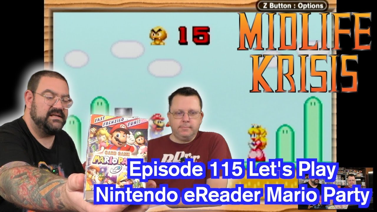 Midlife Krisis Episode 115 Let's Play Nintendo eReader Mario Party ...