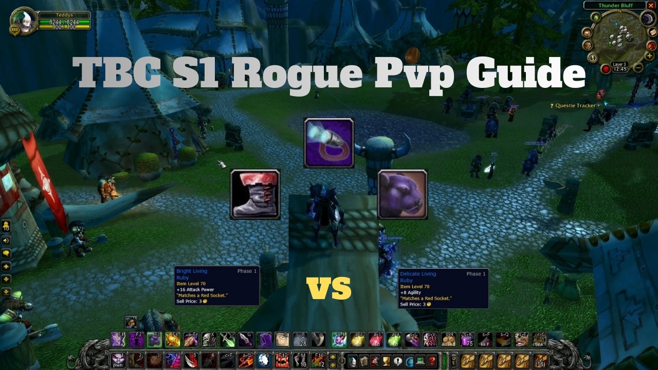In-depth Season 1 TBC Rogue PvP Guide from a veteran Rank 1 player ...