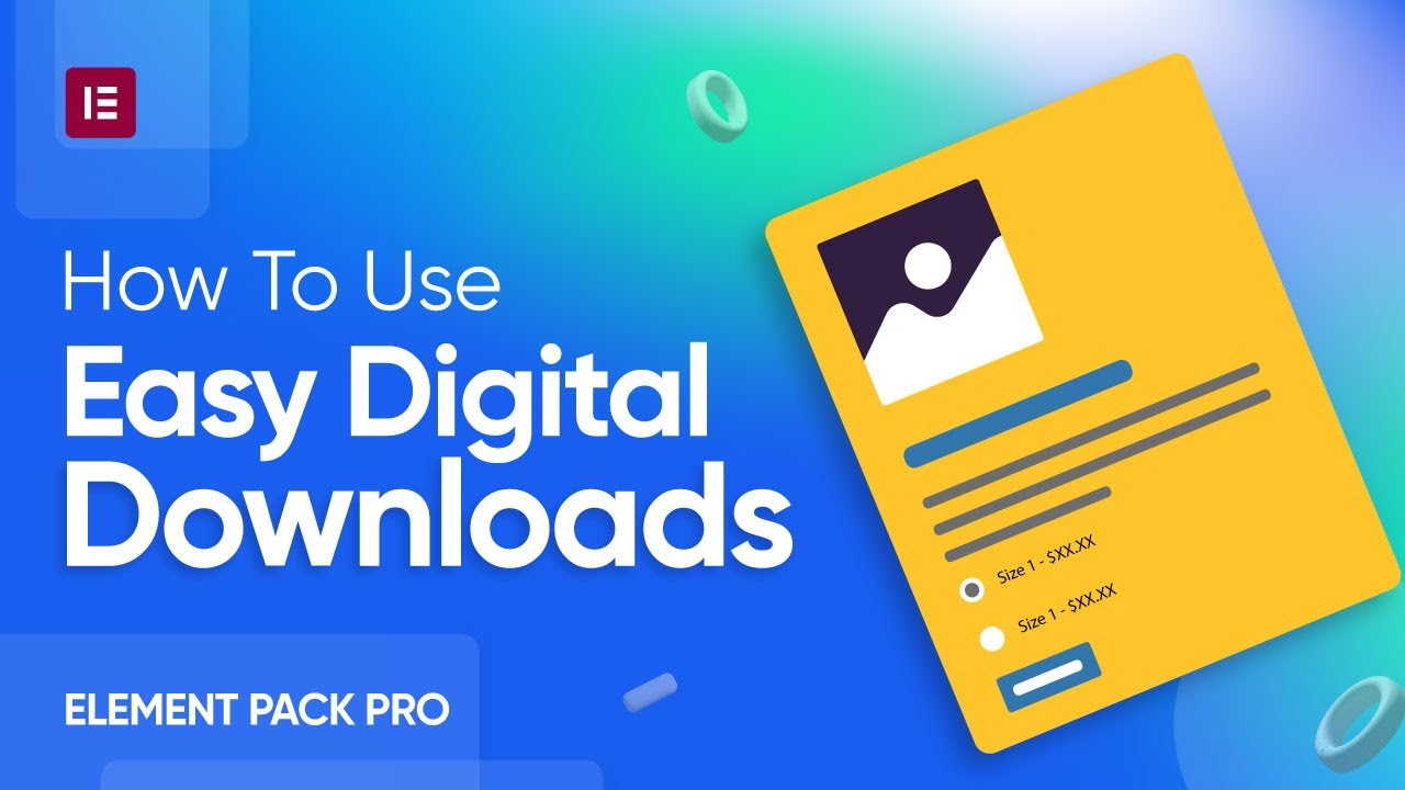 How to Use Easy Digital Downloads Widget by Element Pack in Elementor ...