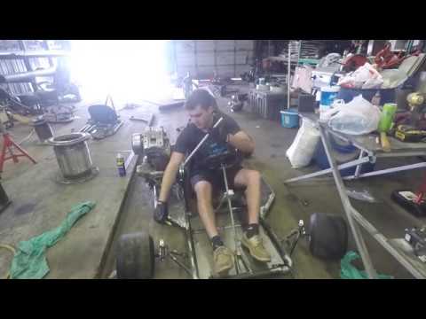 Part 3 of the 1000cc Harley Go Kart build - YouTube