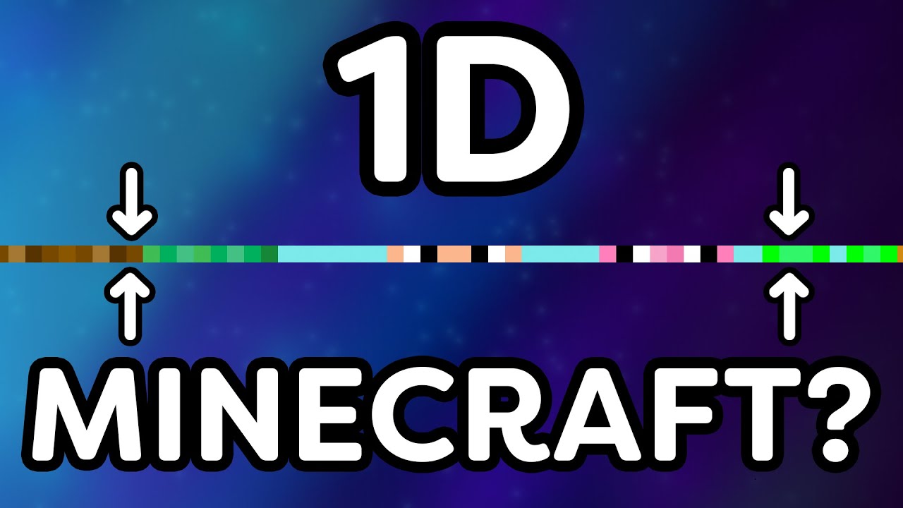 I Made Minecraft, but it's 1D - YouTube