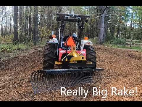 Everything Attachments Landscape Rake Review - YouTube