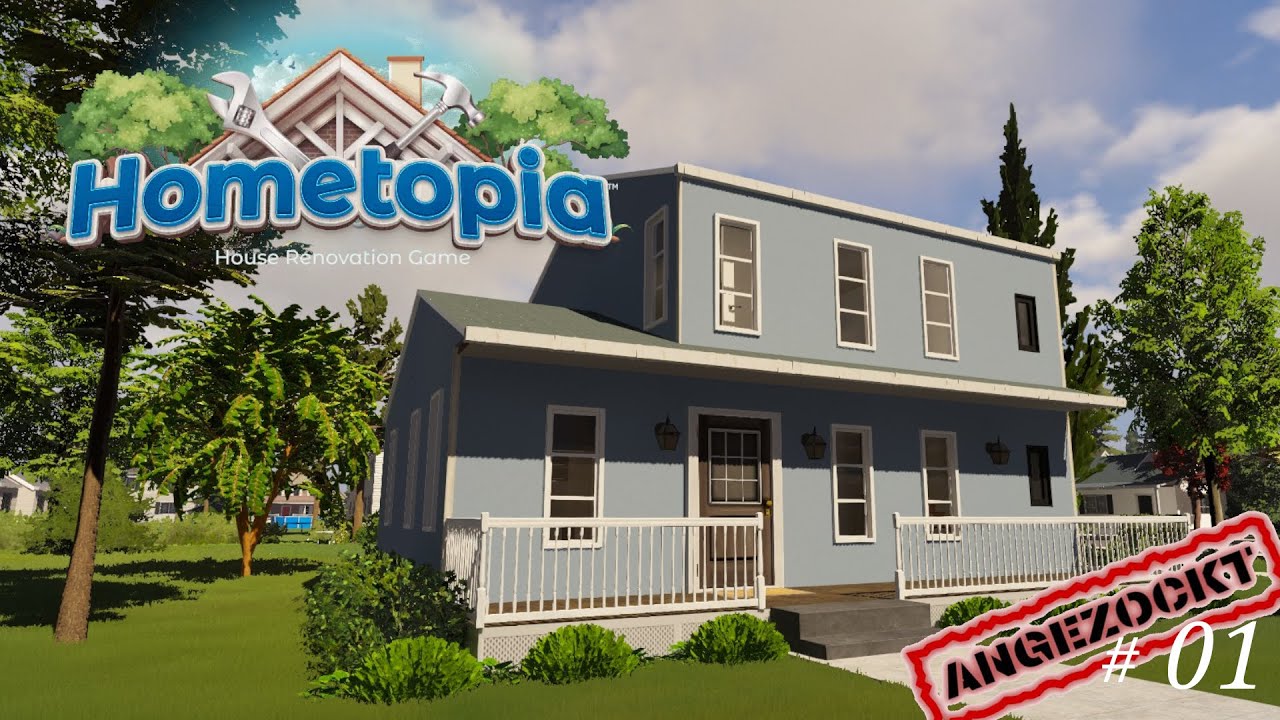 Hometopia #01 🏠 Die ersten Schritte #angezockt #deutsch - YouTube