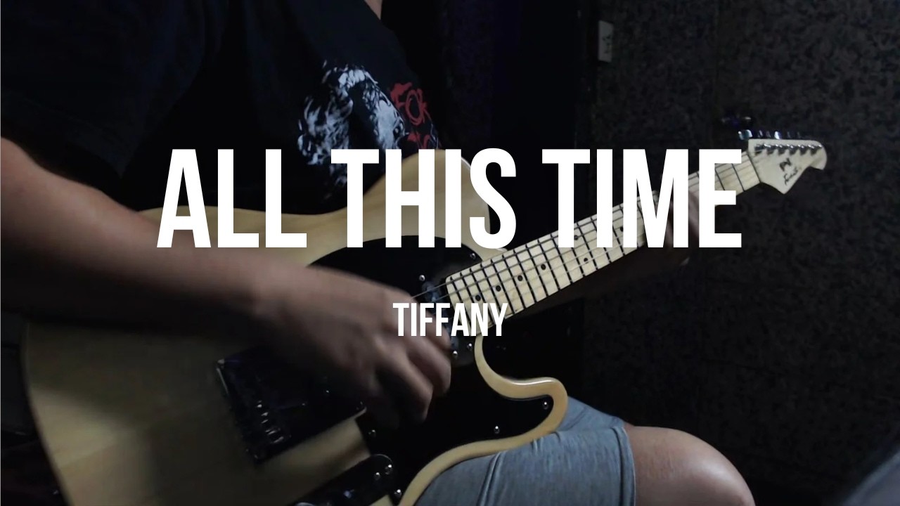 Tiffany - All This Time Guitar Solo Cover - YouTube
