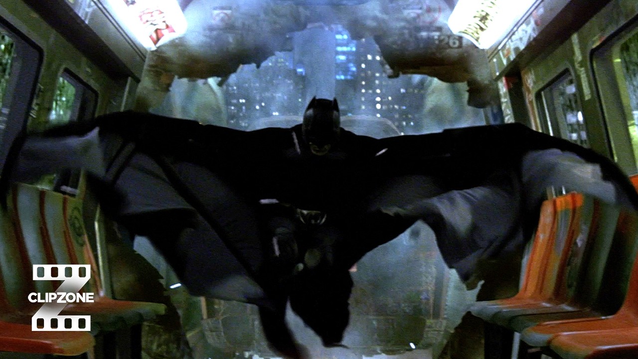 Batman Begins | Clash on the Monorail | ClipZone: Heroes & Villains ...