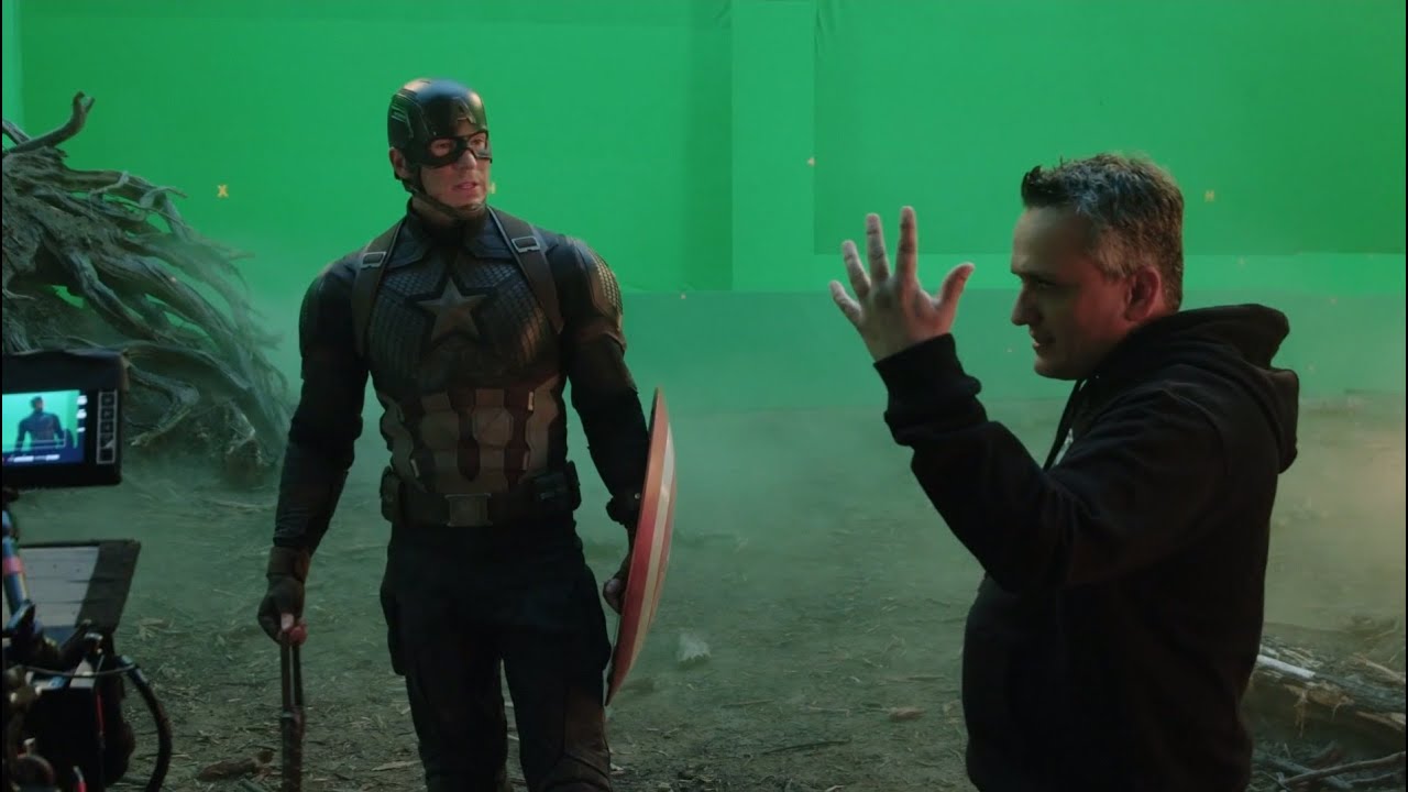 Captain America behind the scenes - YouTube