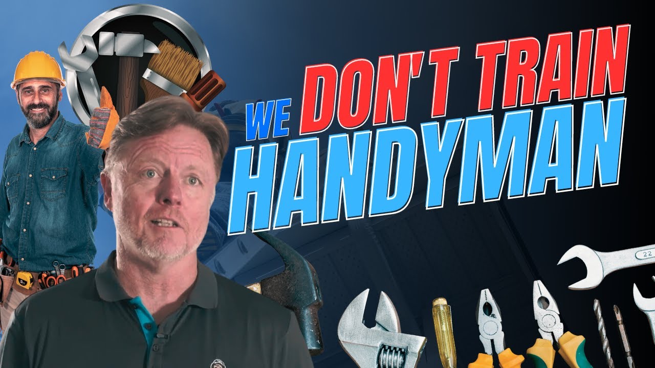 We don't train handyman, you either are one or you're not! Interview ...