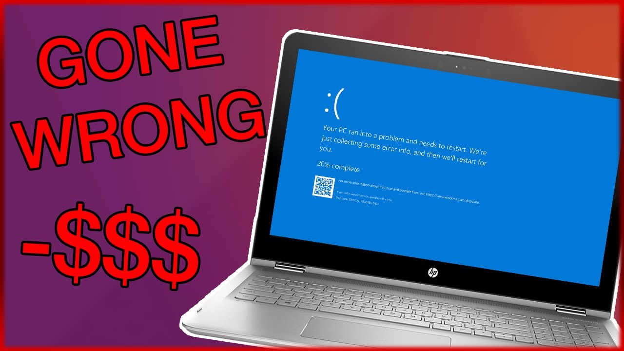 Touchscreen Laptop Screen Replacement GONE WRONG - YouTube