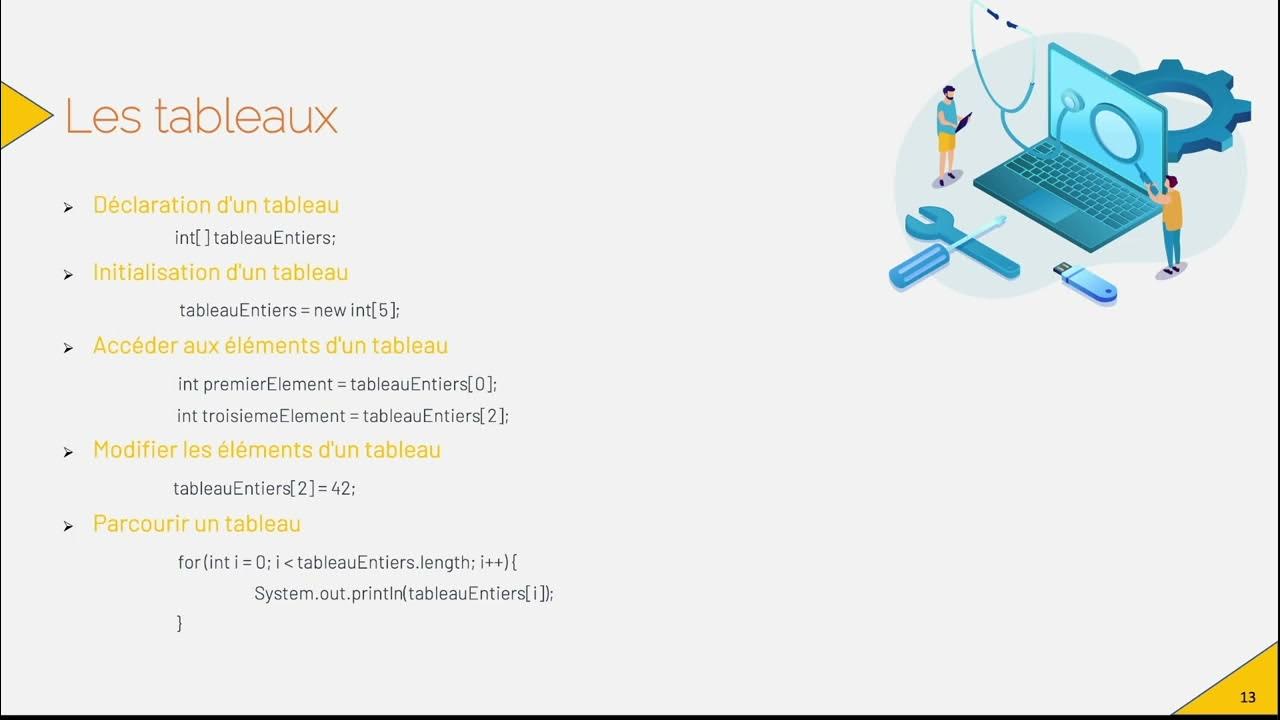 Java #11 - Les tableaux - YouTube