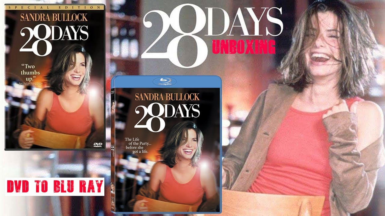 28 Days 2000 DVD to Blu Ray Review and Unboxing (Sandra Bullock) - YouTube