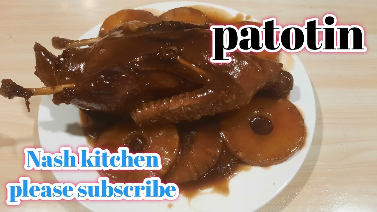 PATOTIN RECIPE | HOW TO COOK PATOTIN | THE BEST PULUTAN!!! - YouTube