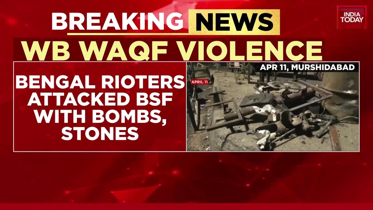 Bengal Riots: BSF Attacked with Bombs, Stones | Central Forces Deployed ...