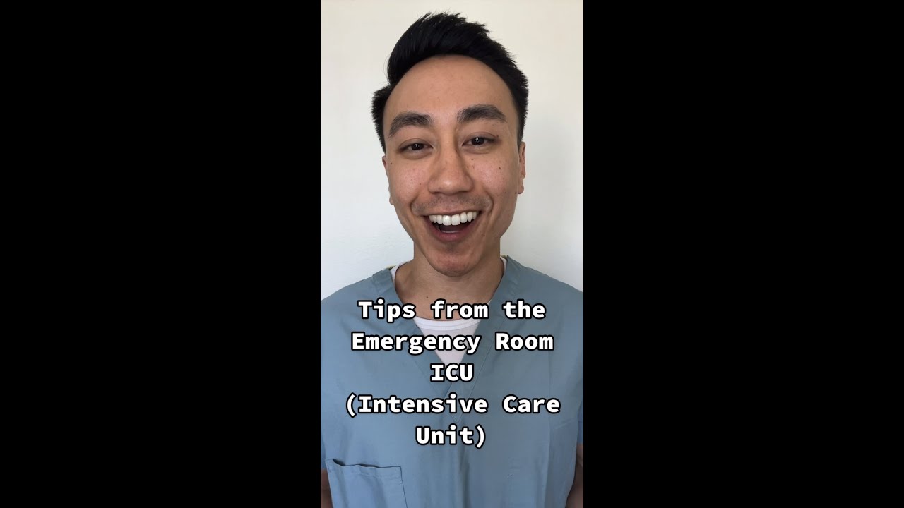 Tips from the ER: ICU (Intensive Care Unit) - YouTube