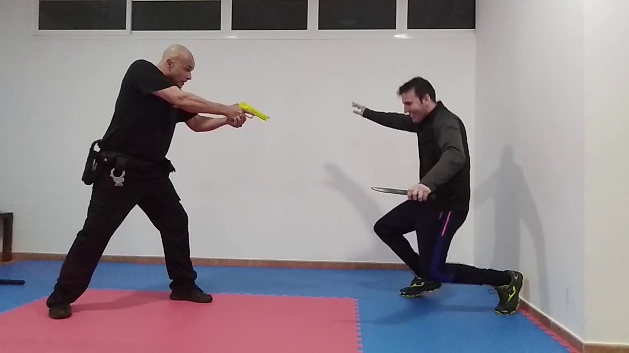 Clase de defensa personal para Vigilantes de Seguridad - YouTube