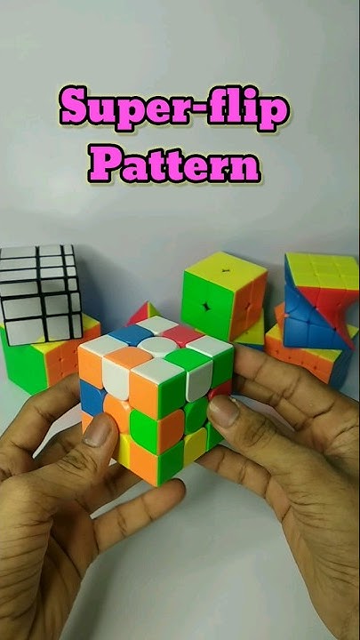 Super-flip pattern on Rubik's cube #viral #trending #shorts - YouTube