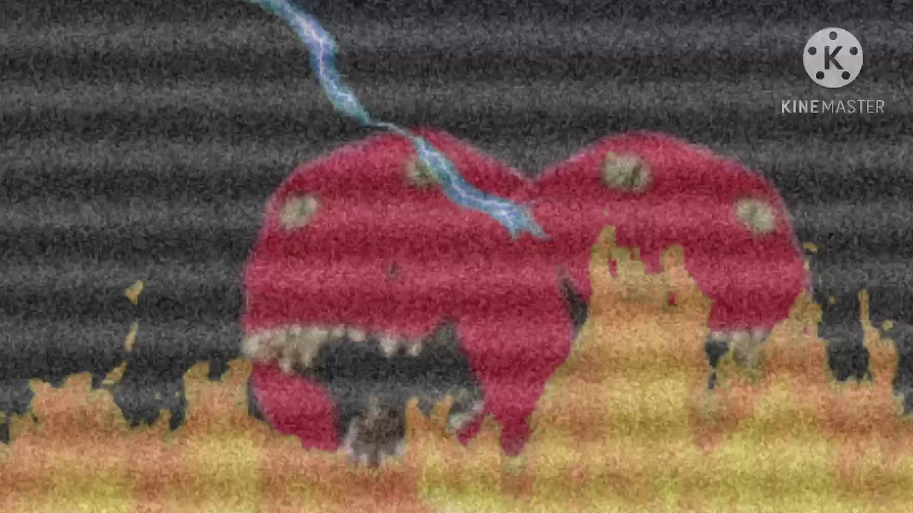 Two-Headed Demon Half Real Dinosaur Barney Jumpscare (Feel Free To Use ...