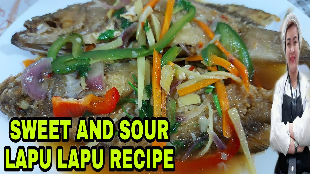 SWEET AND SOUR LAPU LAPU NA ISDA EASY RECIPE by Gianna Vlogs - YouTube