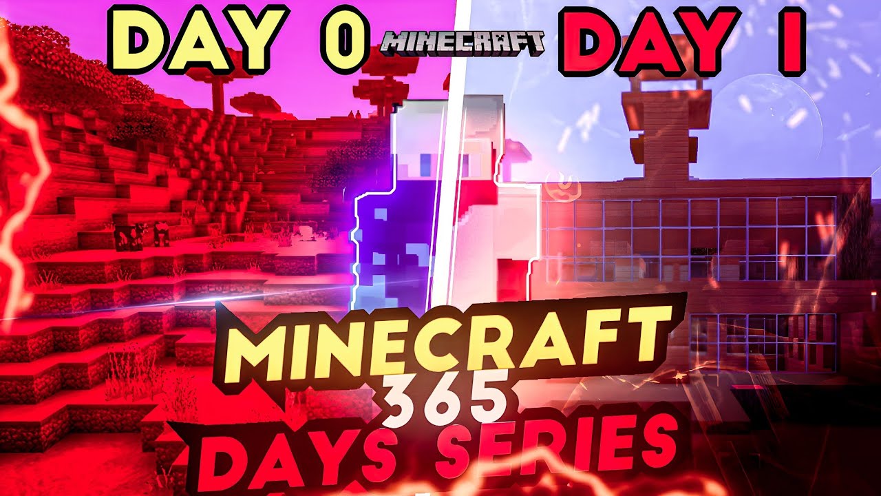 Minecraft 365 Days Survival Series Part #1😄|| Minecraft New Survival ...