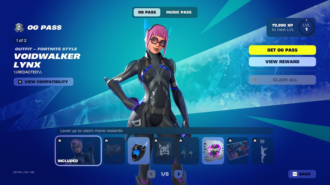 Fortnite OG: Chapter 1 - Season 7 Battle Pass (Full Showcase) - YouTube