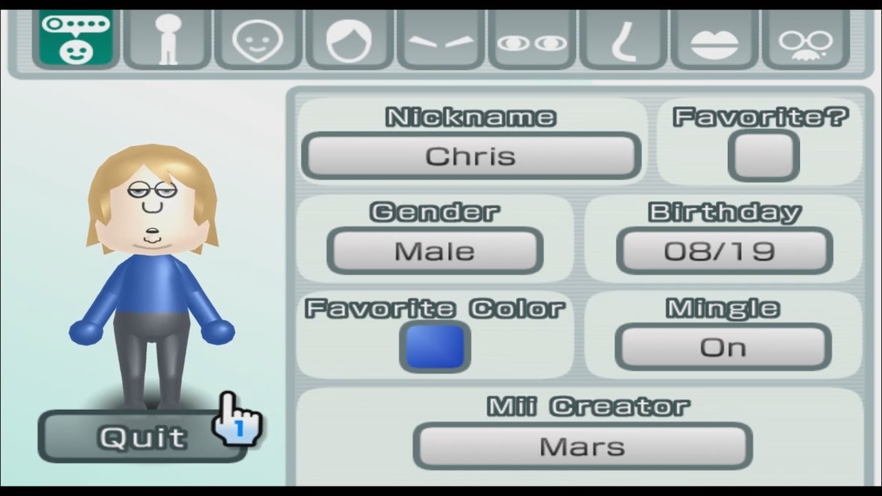Chris Griffin - Family Guy - Mii 355 - YouTube