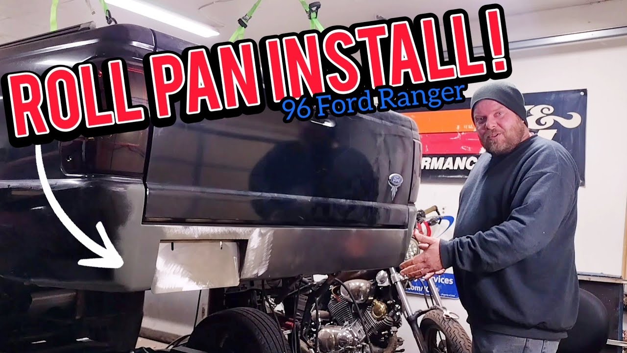 Welding On A Steel Rollpan - Start To Finish! 96 Ford Ranger ...